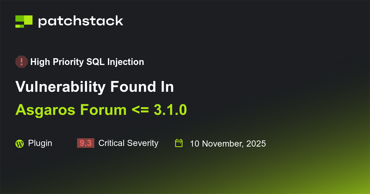 WordPress Asgaros Forum plugin